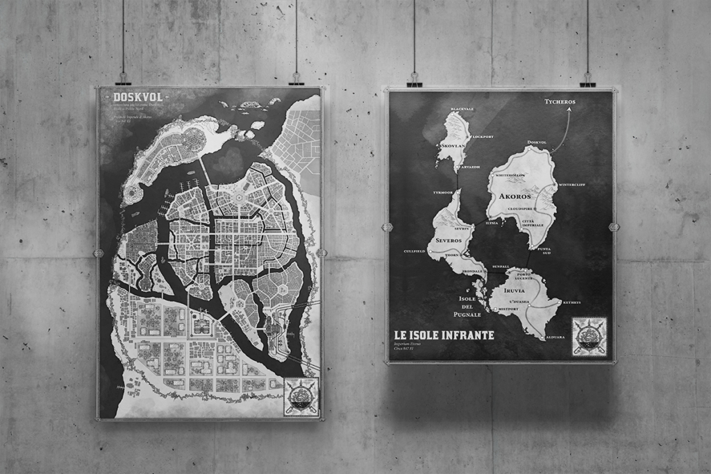 Mappa di Doskvol - GrumpyBearStuff