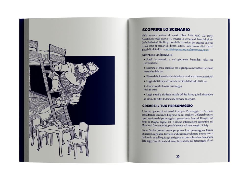 Little Katy's Tea Party - GrumpyBearStuff